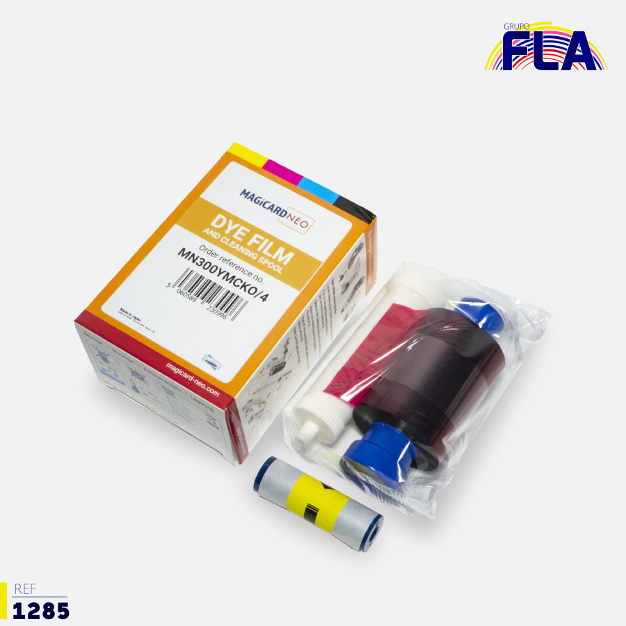 Cinta Magicard Mn300ymcko - Neo Color - Neo Ymcko 300 Film