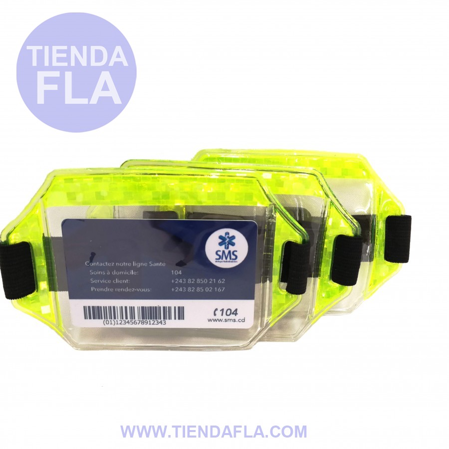 Brazaletes Fla Horizontal Reflectivos - Paquete De 5 Unidades.