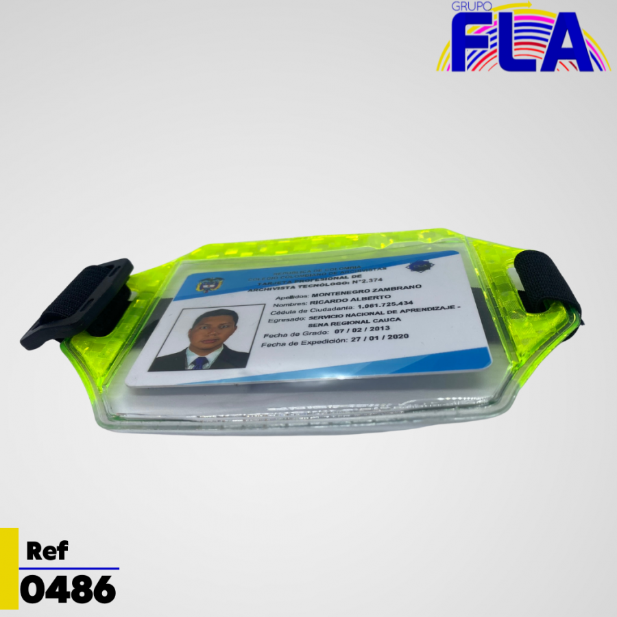 Brazaletes Fla Horizontal Reflectivos - Paquete De 5 Unidades.