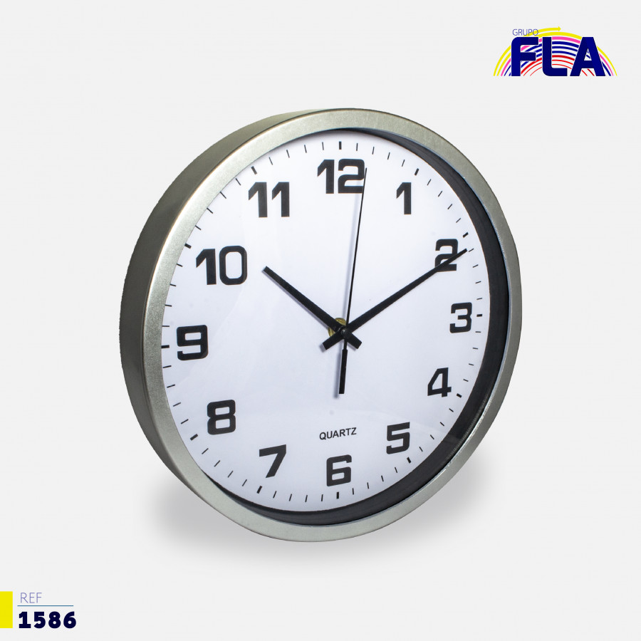 Reloj Pared Redondo X 2 Unidades - *2 Unidades*