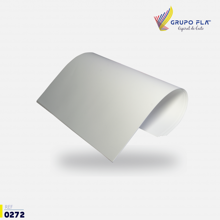 Papel Sintefla Teslin Inkjet - Tamaño Carta. 10 Unidades