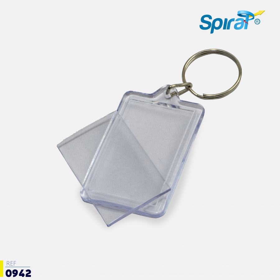 Llavero Translucido Rectangular X 48 Unidades - Paquete De 48 Unidades.